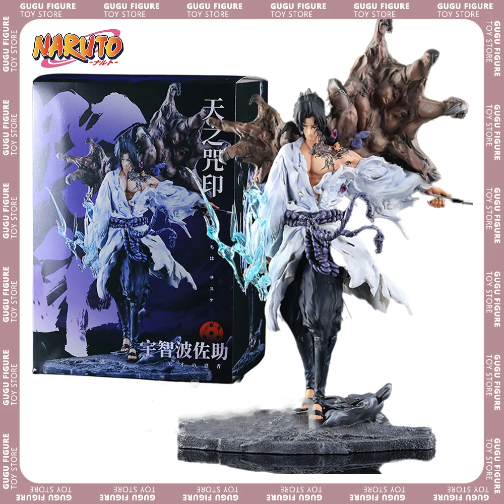 Naruto-Uchiha-Sasuke-Figura-Anime-Estatueta-GK-Action-Est-tua-em-PVC ...