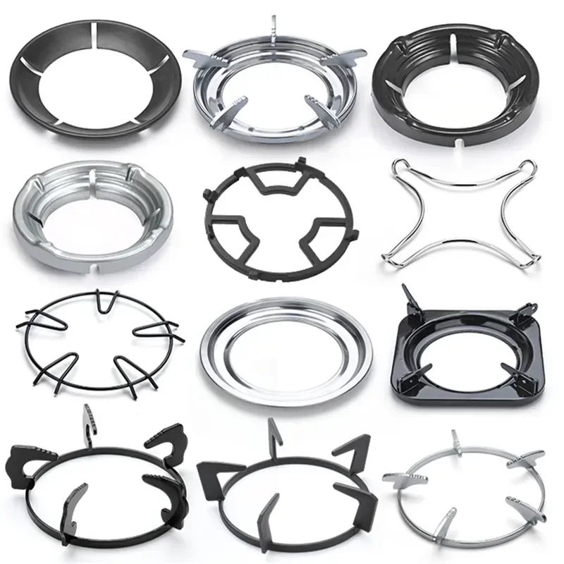 1PCS-Cast-Iron-Wok-Pan-pot-Support-Rack-Stand-Burners-Stove-Cookware ...