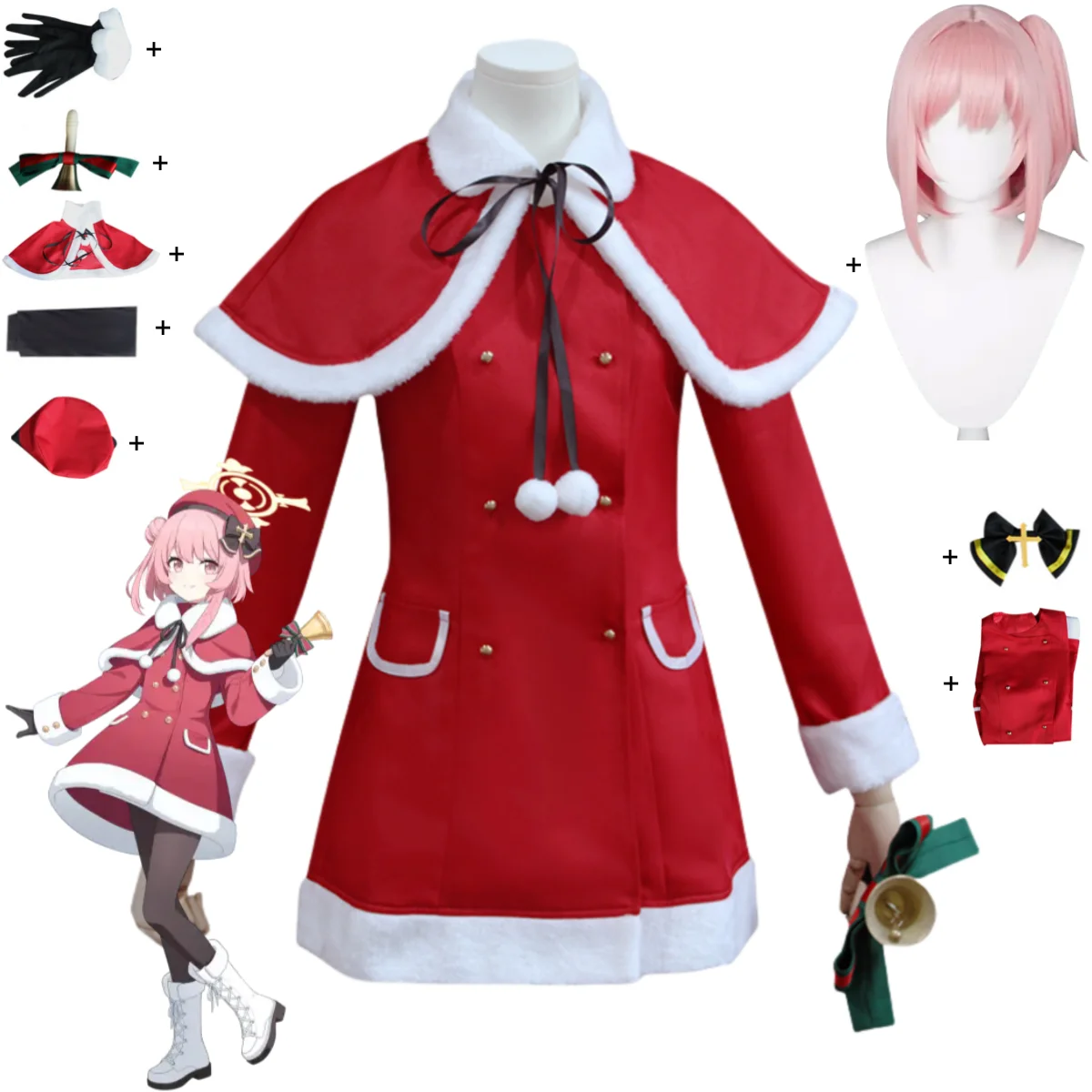 Serina Christmas Cosplay Costume: The Ultimate Guide for Fans of Blue ...