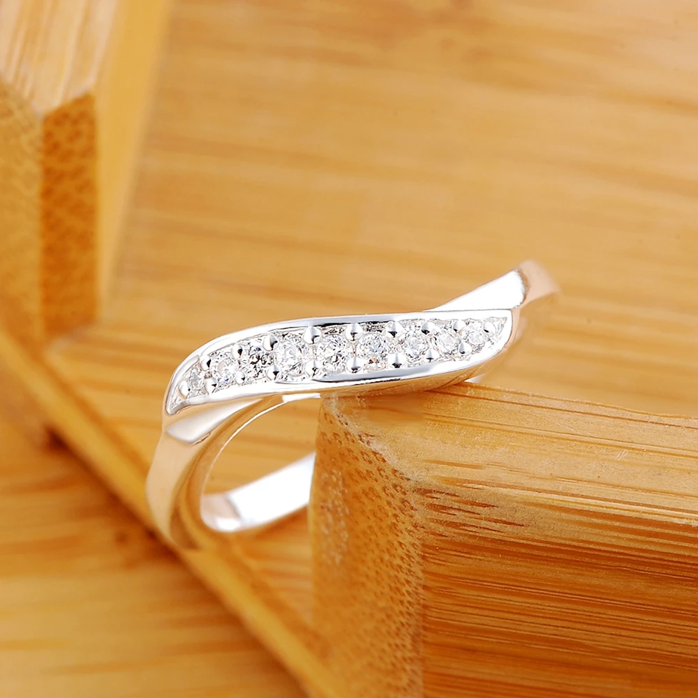 925-Sterling-Silver-crystal-diamond-rings-for-women-Fashion-elegant ...
