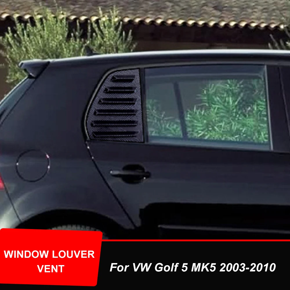For-VW-Golf-5-MK5-5-Doors-2003-2010-Car-Rear-Window-Side-Vent-Shutter ...