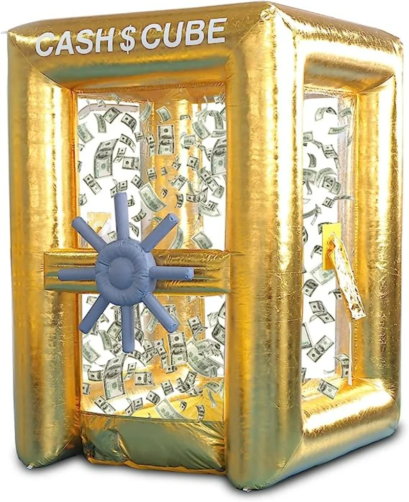 Inflatable-Cash-Cube-Booth-Inflatable-Money-Grab-Machine-For ...