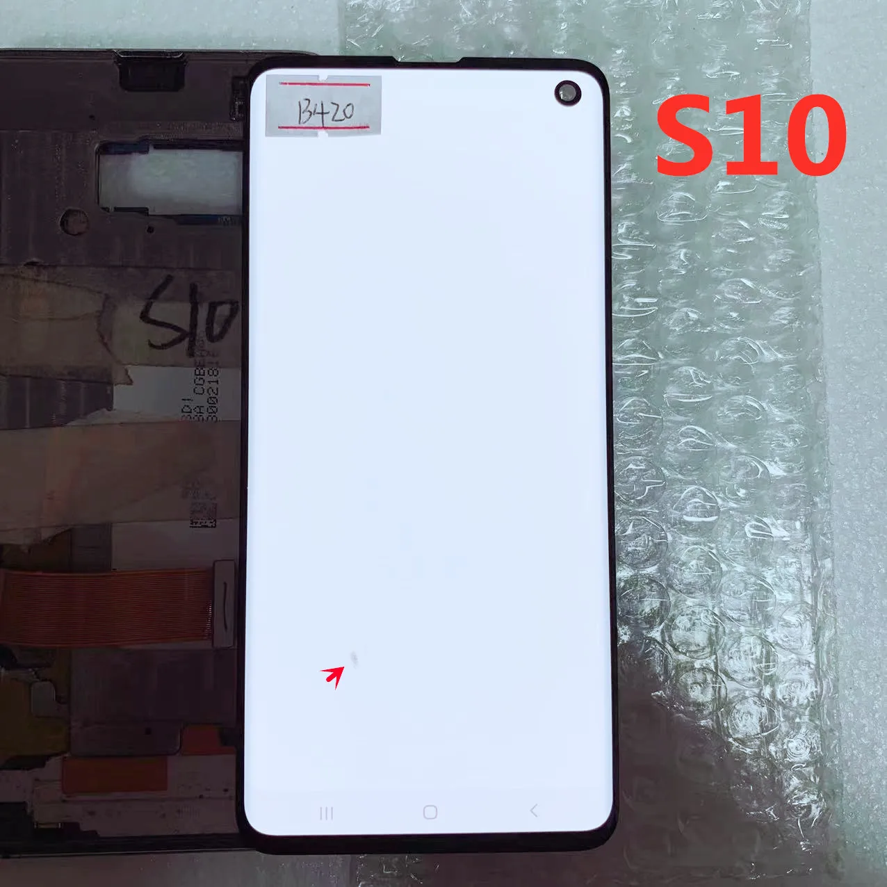 Original Amoled Screen For Samsung Galaxy S10 G973u G973f G973a Lcd ...