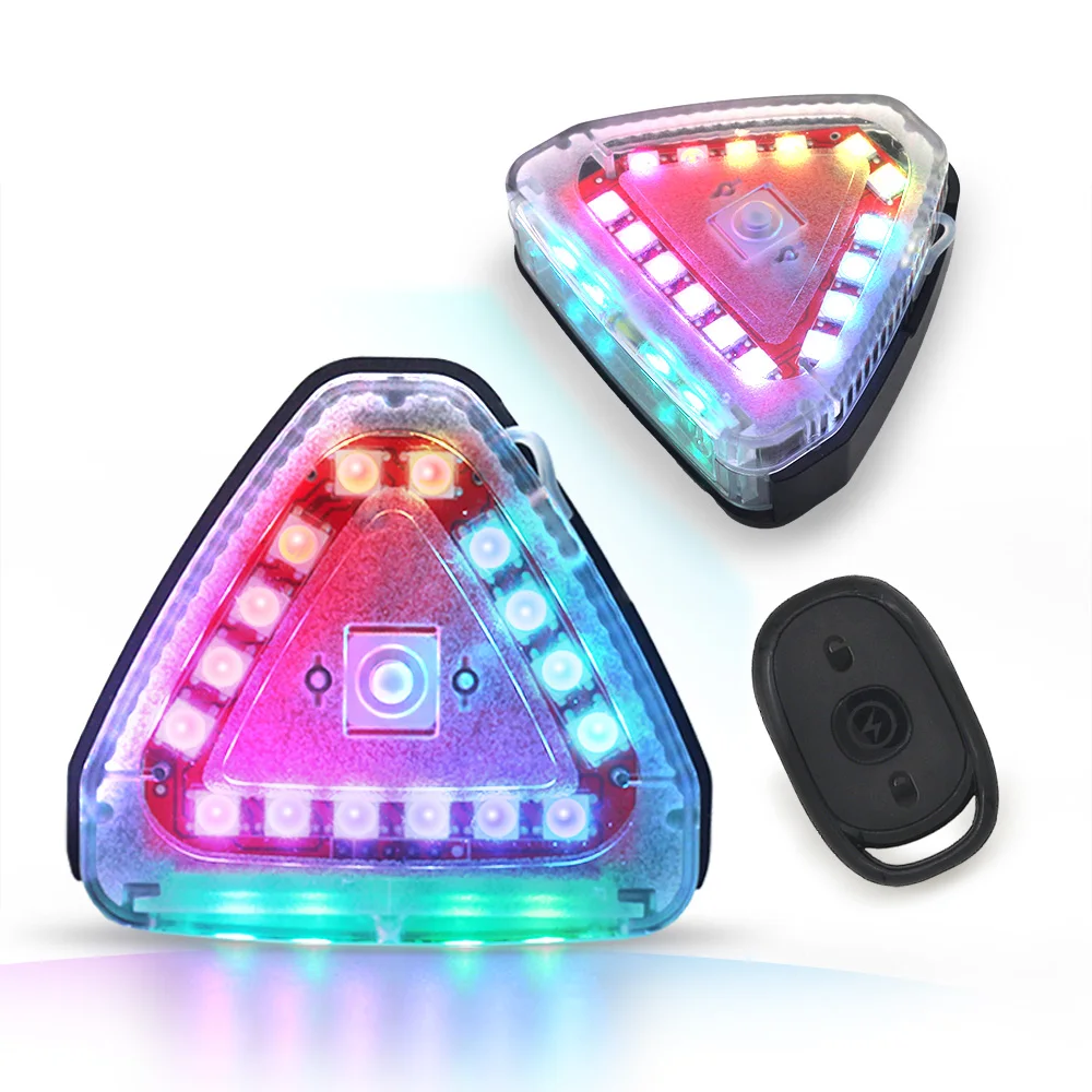 Colorful-USB-Rechargeable-LED-Car-Light-RGB-Color-Wireless-Remote ...