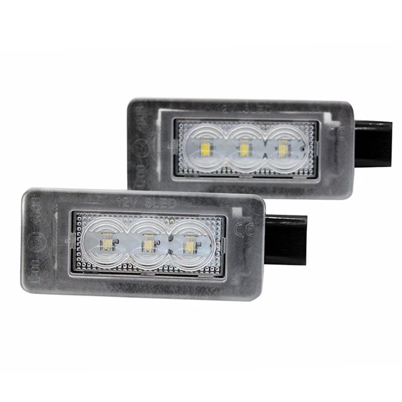 Car-LED-License-Plate-Number-Light-for-Citroen-C5-III-Peugeot-207-CC ...