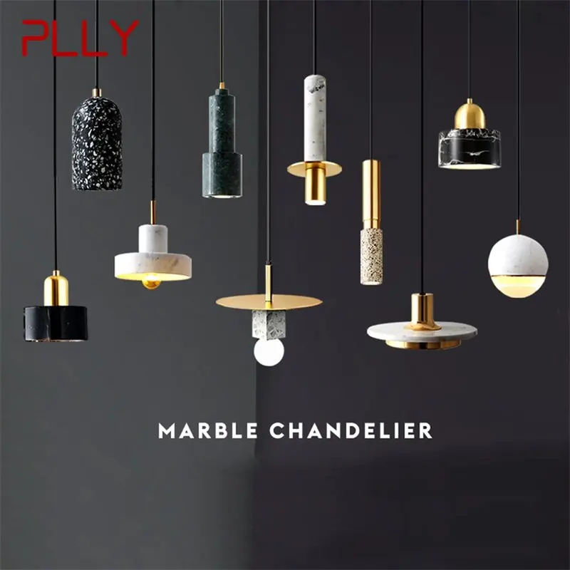 PLLY-Nordic-Pendant-Lamp-Modern-Creative-Luxury-LED-brass-Fixtures ...