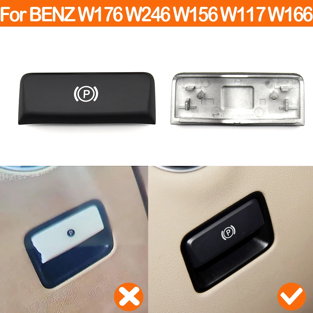 Car-Hand-Brake-Parking-Switch-Lever-Release-Handle-Button-Cover-For ...