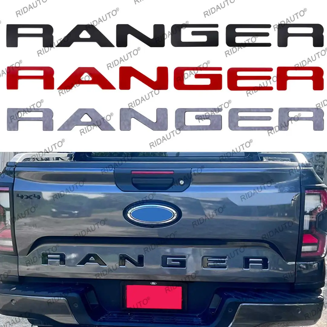 High Quality ABS 3D Emblem Fit For Ford Ranger T9 2022 2023 Wildtrak ...