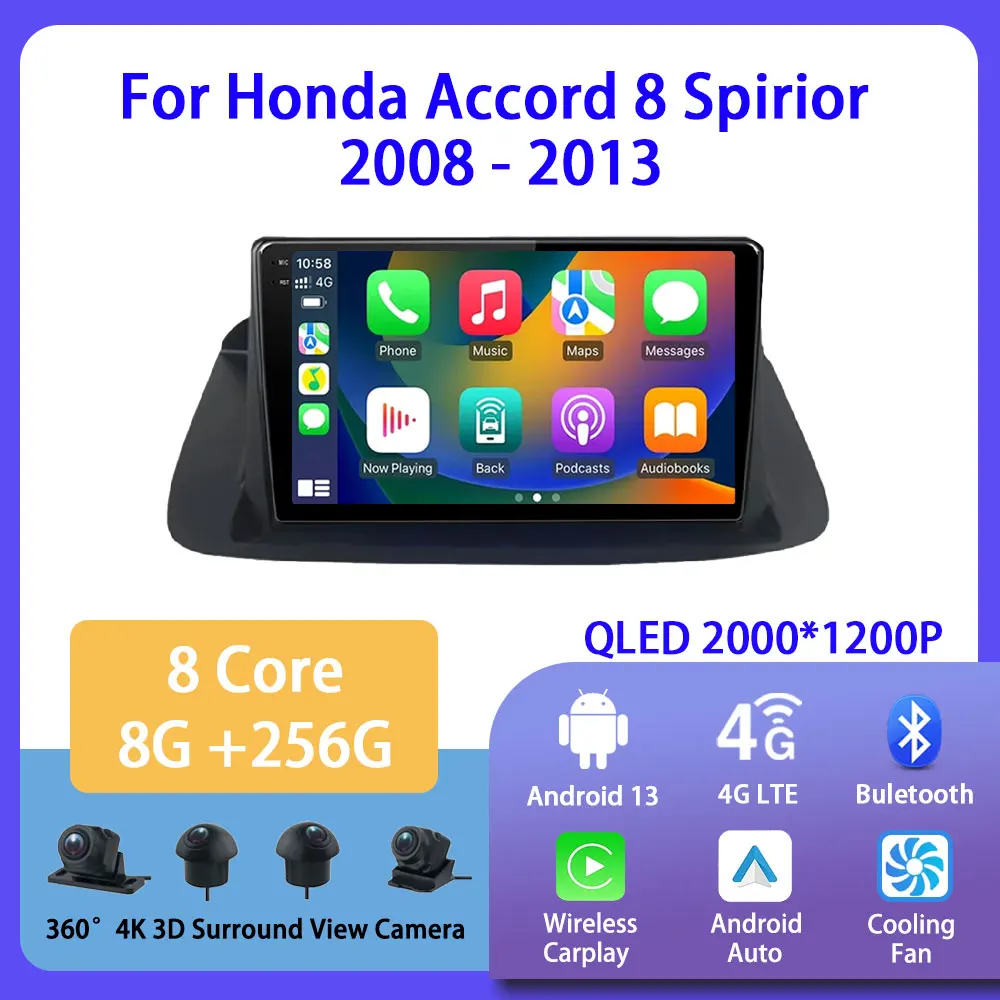 Android-13-For-Honda-Accord-8-Spirior-2008-2013-Car-Radio-Multimedia ...