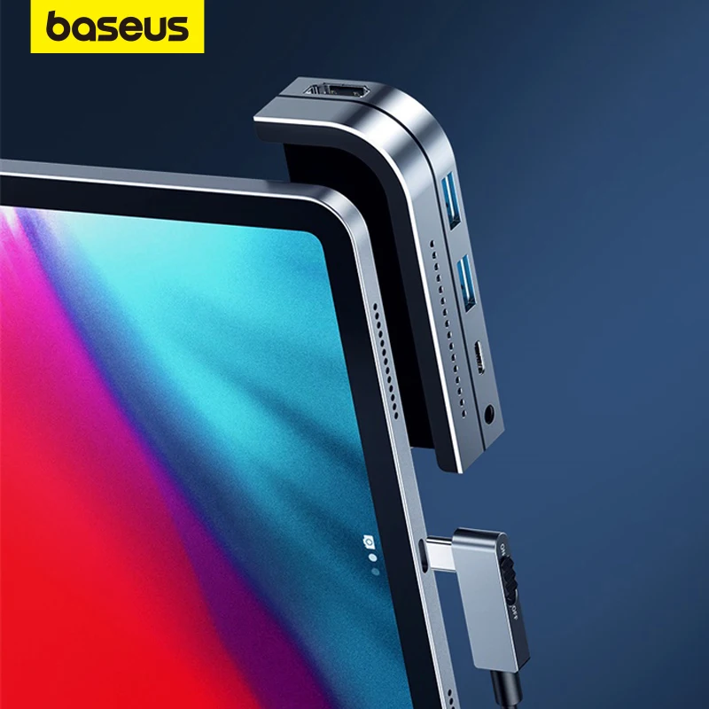 Baseus Usb C Hub To Usb 3.0 Hdmi-compatible Usb Hub For Ipad Pro Type C ...