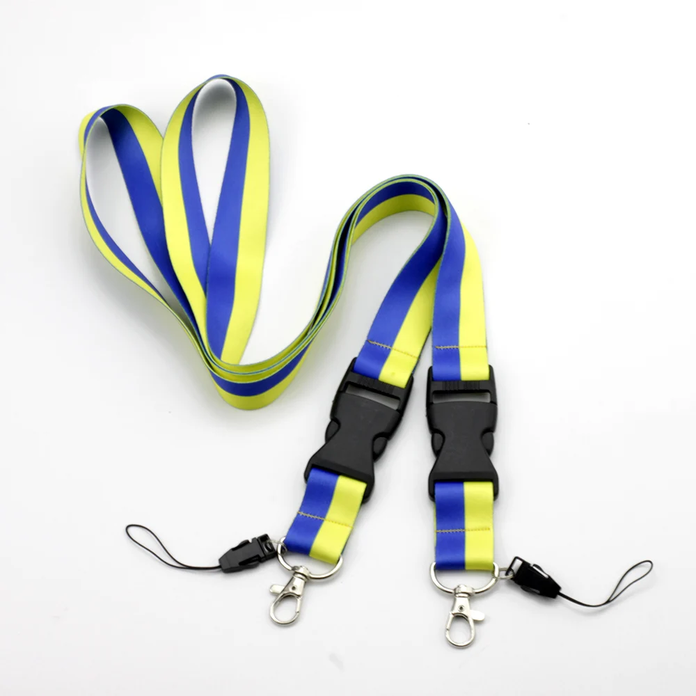 Ukraine-Neck-Strap-Keychain-For-Keys-Phone-ID-Name-Card-Badge-Blue ...