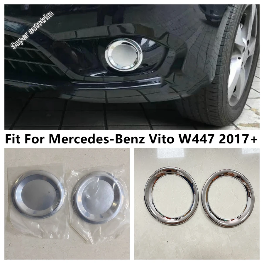 Car Front Fog Light Lamp Ring Circle Frame Decoration Cover Trim For ...