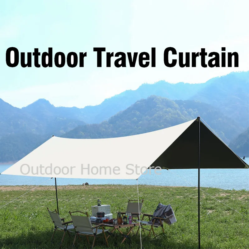 Camping-Tarp-Waterproof-Shelter-Ultralight-Garden-Canopy-Sunshade ...