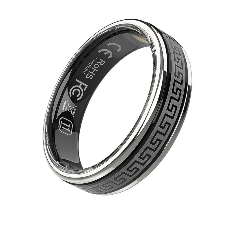 Smart Ring New Stress Relief 360 Degree Rotation Intelligent Ring ...