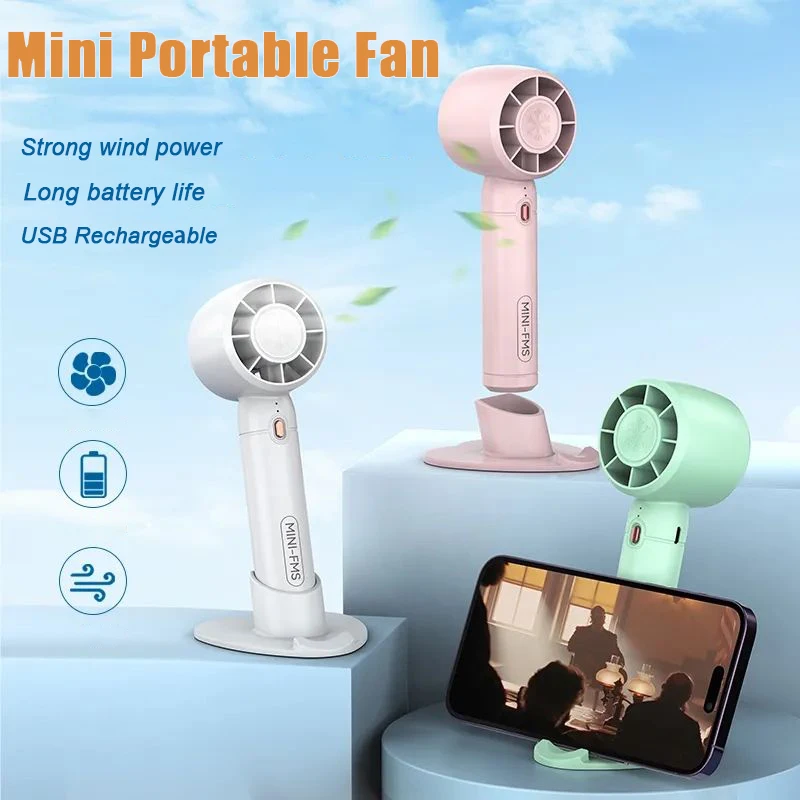 2000mAh Mini Portable High Speed Handheld Small Fan USB Charging with ...