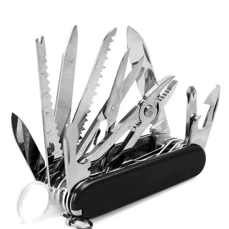 Multifunktionale-Folding-Schweizer-Armee-Messer-Tragbare-EDC-Edelstahl ...