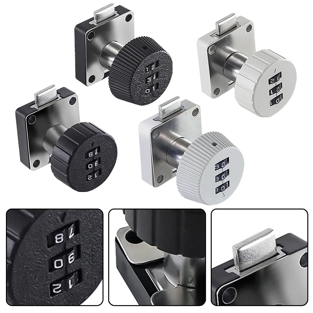 Drawer-Code-Lock-3-Digit-Combination-Password-Box-Lock-Cam-Code-Lock ...