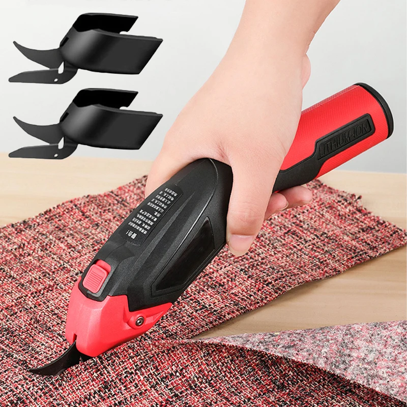 Electric-Scissors-Fabric-Cutter-machine-Rechargeable-Shears-Portable ...