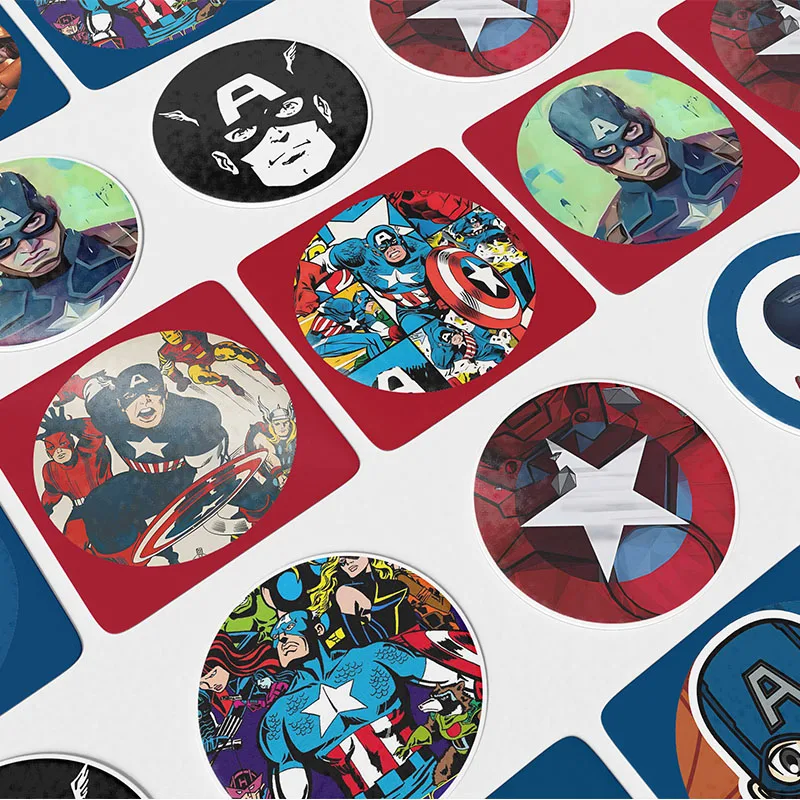 Disney-Captain-America-Graffiti-Decor-Stickers-Motorcycle-Helmet-Car ...