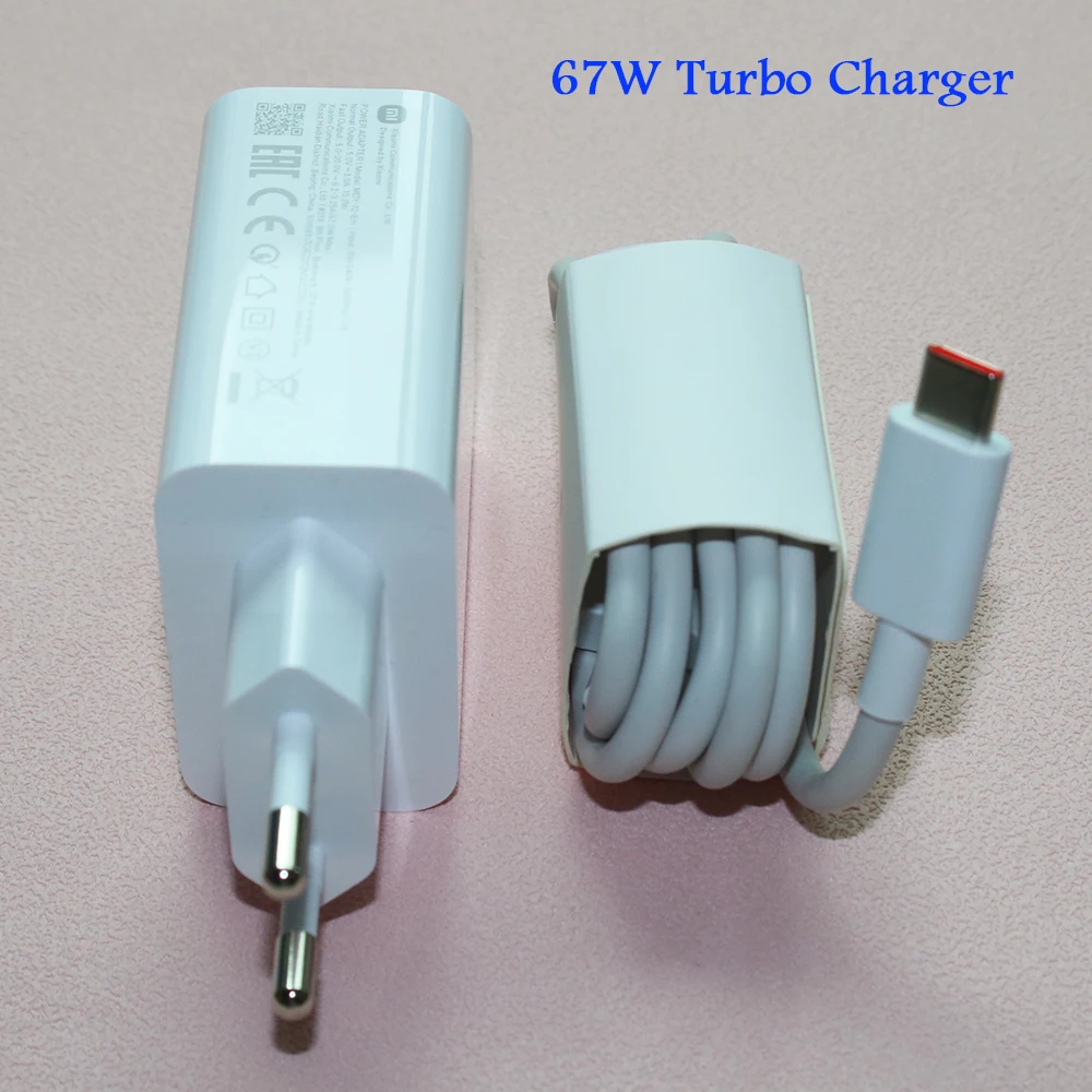 MDY 12 EH 67w turbo carregador original de carregamento rápido adaptador parede energia plugue ...