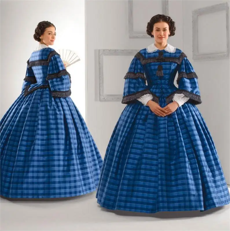 Gone With The Wind Blue Dress