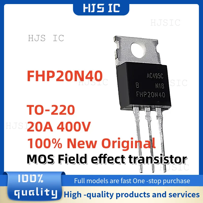 New Original 10-20PCS FHP20N40 TO-220 20A 400V N-channel Power MOSFET ...