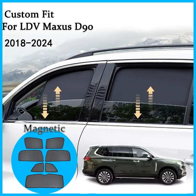 For LDV Maxus D90 2024 2023 2022-2018 Car Sun Visor Accessories Window ...
