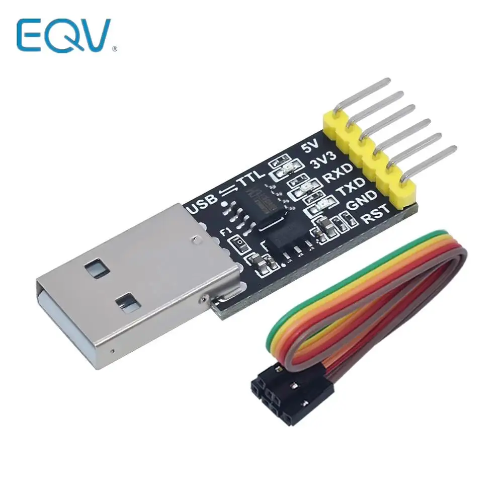 CH340N-module-CH340-Downloader-USB-to-TTL-download-cable-Single-chip-microcomputer-Serial-port ...