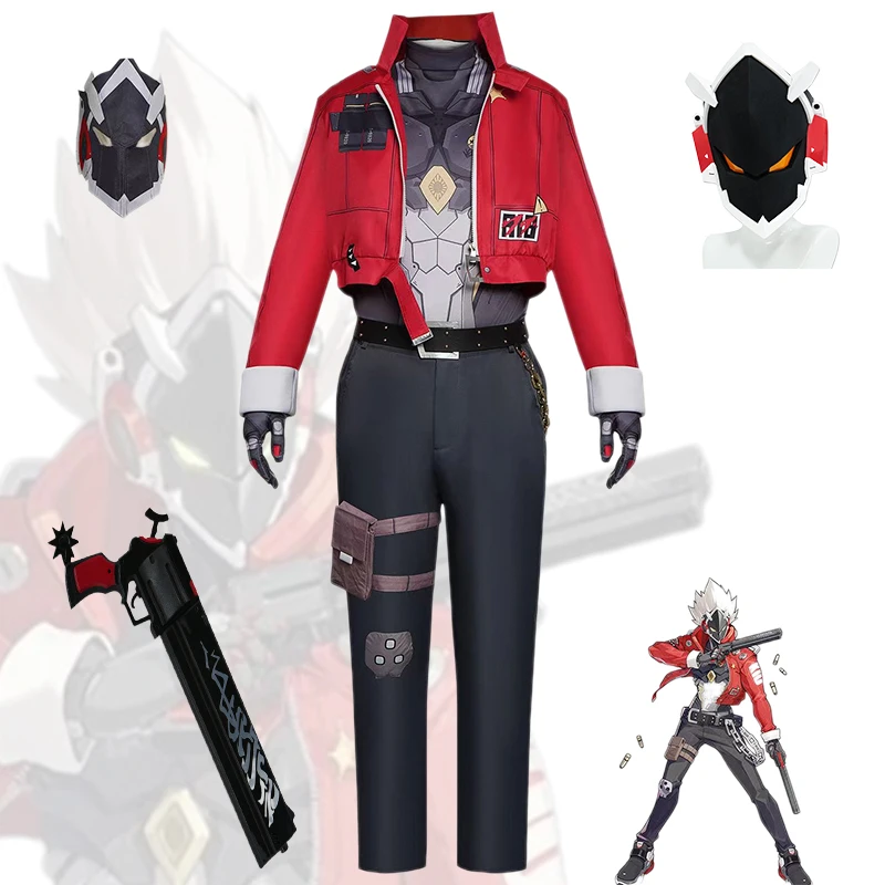 Billy-the-Kid-Zenless-Zone-Zero-Cosplay-Costume-Mask-Weapons-Belt ...