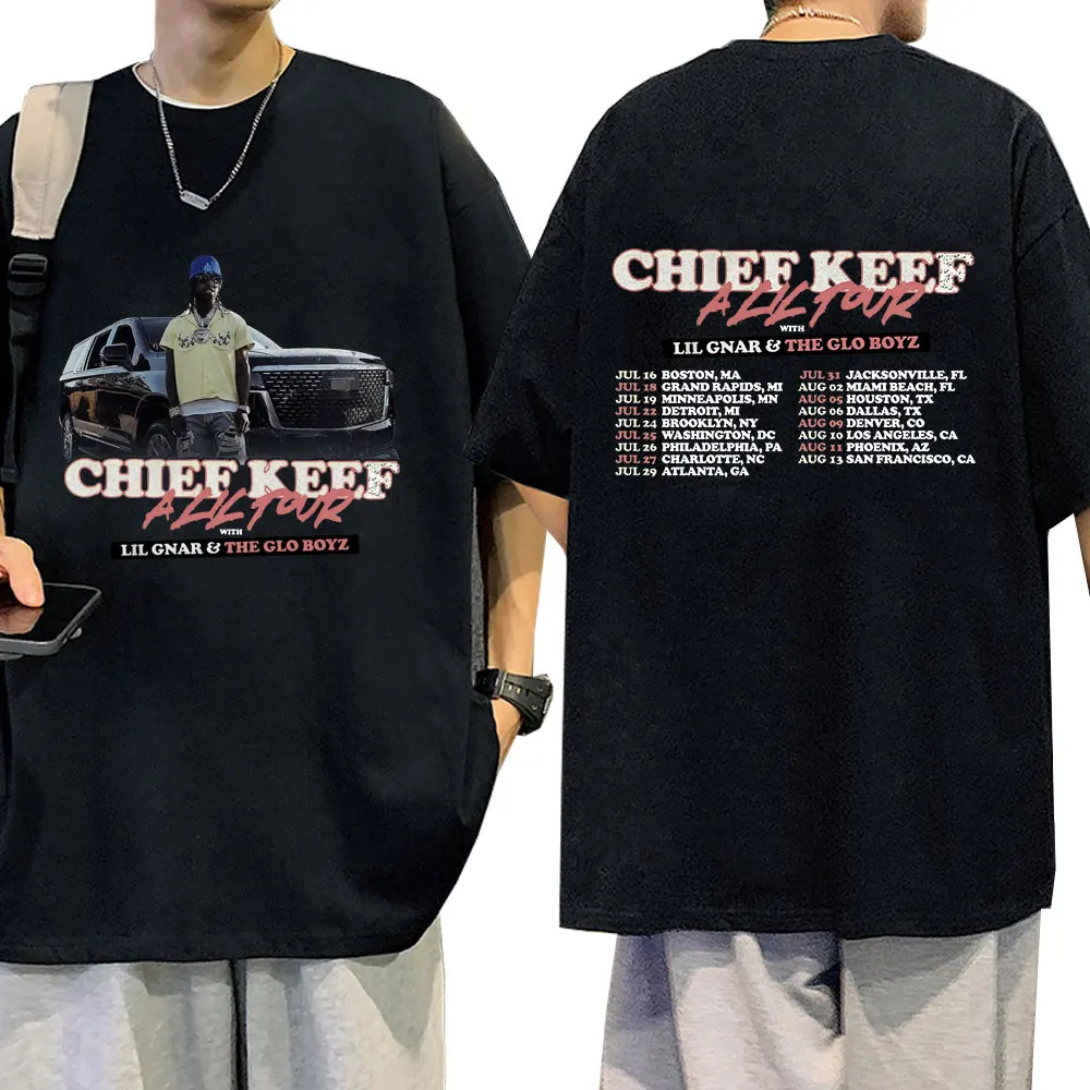 Rapper-Chief-Keef-A-Lil-2024-Tour-Concert-T-shirt-Men-Fashion-Hip-Hop ...