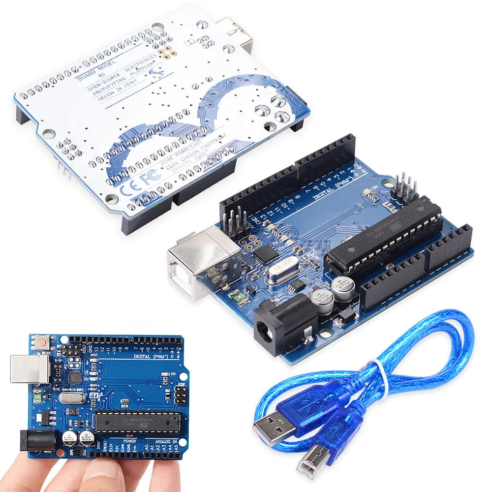 Development-Board-with-30cm-50cm-Data-Cable-for-Arduino-ATmega328-Microcomputer-for-UNO-R3 ...