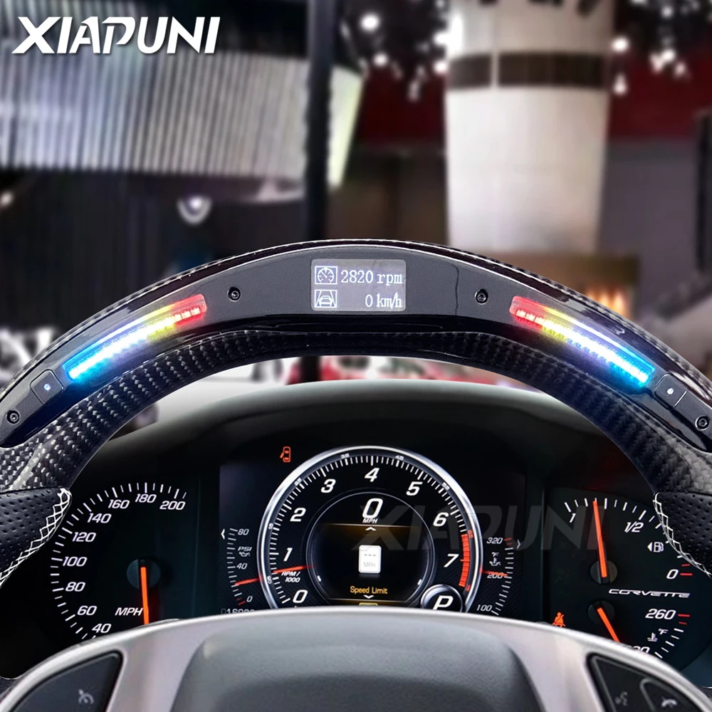 Lenkrad für Chevrolet Corvette C7 Camaro SS ZL1 2014–2018, RPM, LED ...