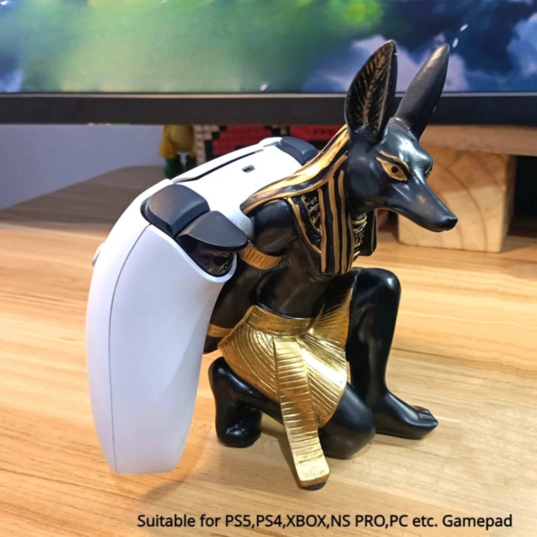 Desktop-decoration-Gamepad-Holder-for-PS4-PS5-Xbox-Anubis-God-Base ...