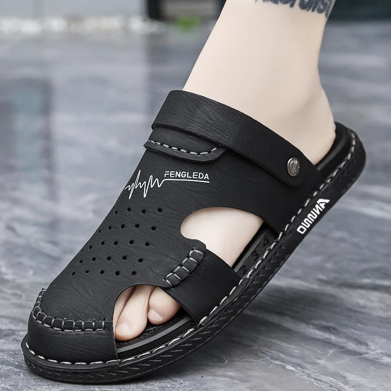 Men-s-Baotou-Sandals-Summer-new-Outdoor-Cool-Breathable-Anti-slip ...