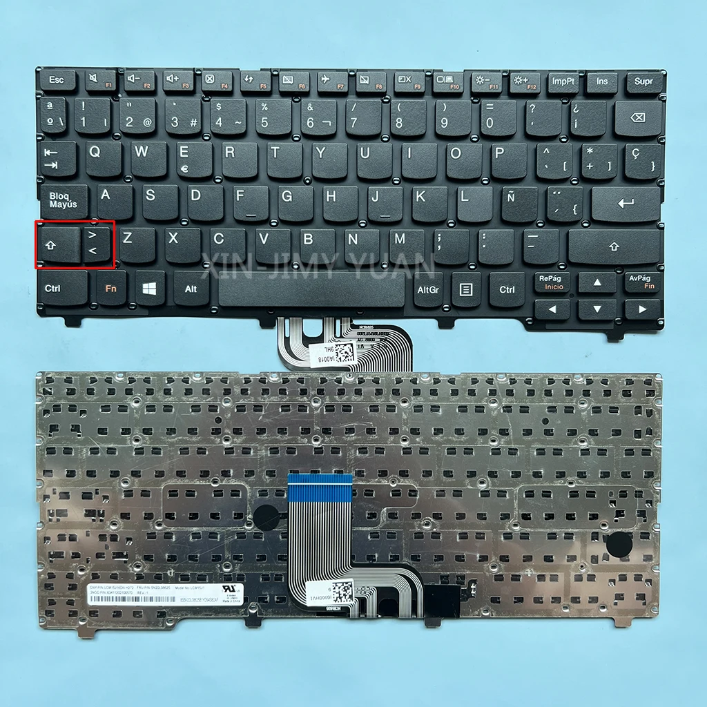 N24-Spanish-Keyboard-For-Lenovo-Winbook-N23-N22-N24-100E-300E ...