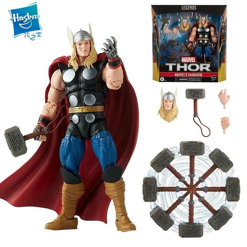 Figura de acción Hasbro Marvel Legends de 16Cm, Thor Ragnarok, juguetes ...
