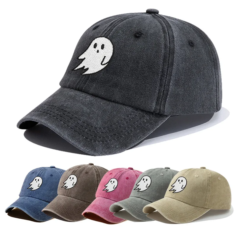 Fashion-cotton-wild-baseball-cap-GHOST-Embroidered-golf-Cap-hip-hop ...