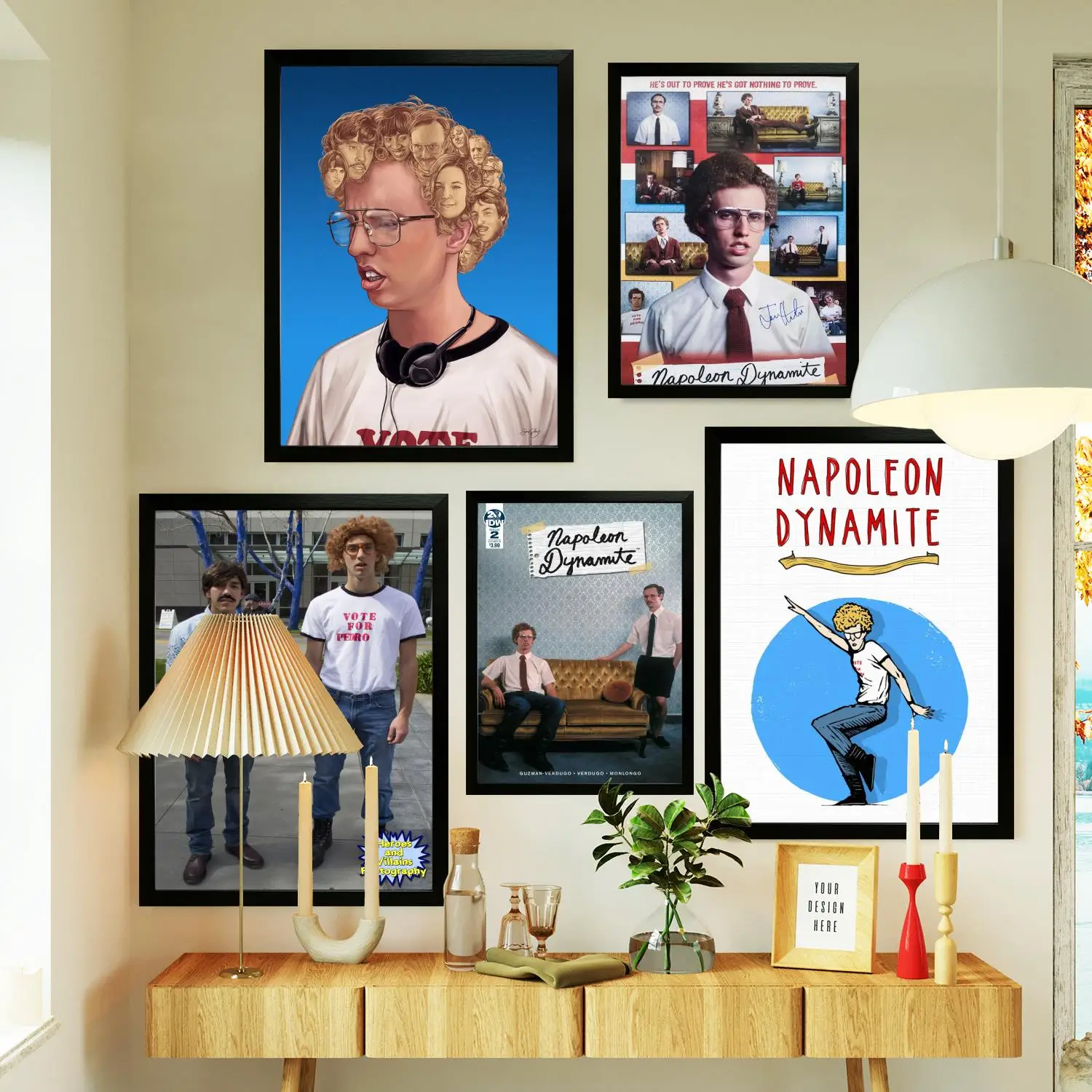 napoleon-dynamite-Poster-Prints-Wall-Art-Canvas-Painting-Poster-For ...