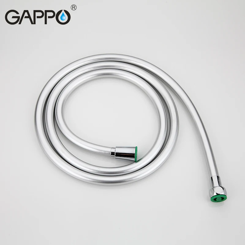 GAPPO 욕실 샤워 호스, PVC 샤워 노즐, 레인 연결 파이프, 샤워 액세서리, 방폭 호스, 욕조 수도꼭지 파이프, 1.8m ...