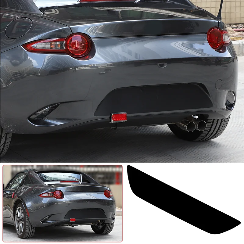 For-2016-2023-Mazda-MX-5-Coup-Version-PVC-Black-Car-Rear-License-Plate ...