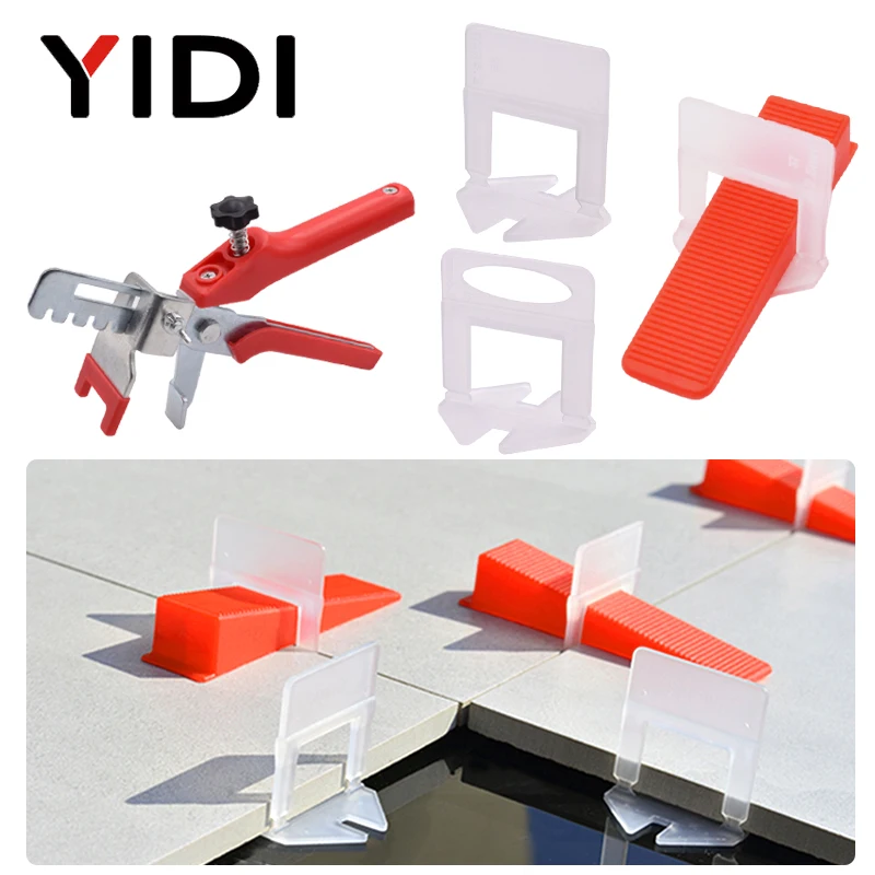 100pcs Tile Leveling System 1/1.5/2/2.5/3mm Ceramic Tiles Leveling ...