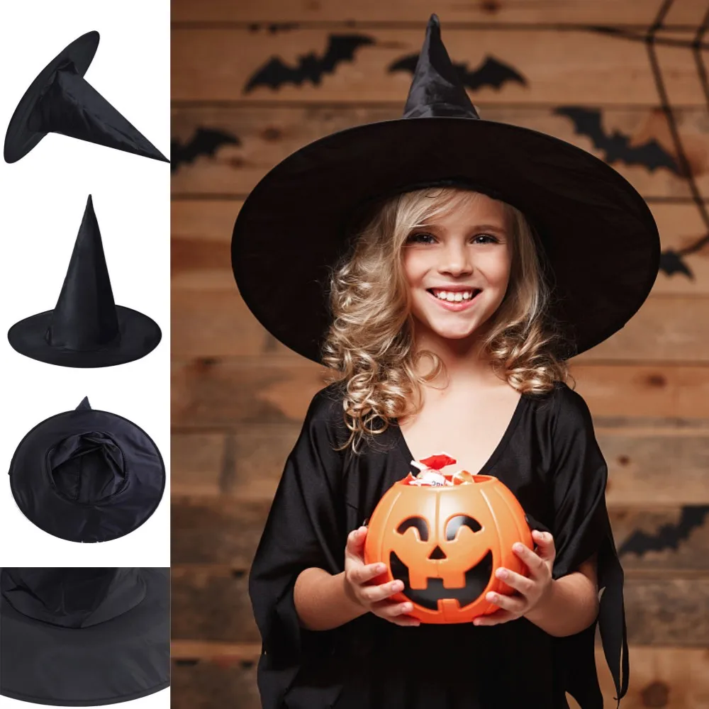 Sombrero de bruja de Halloween para niños y adultos, accesorios de ...