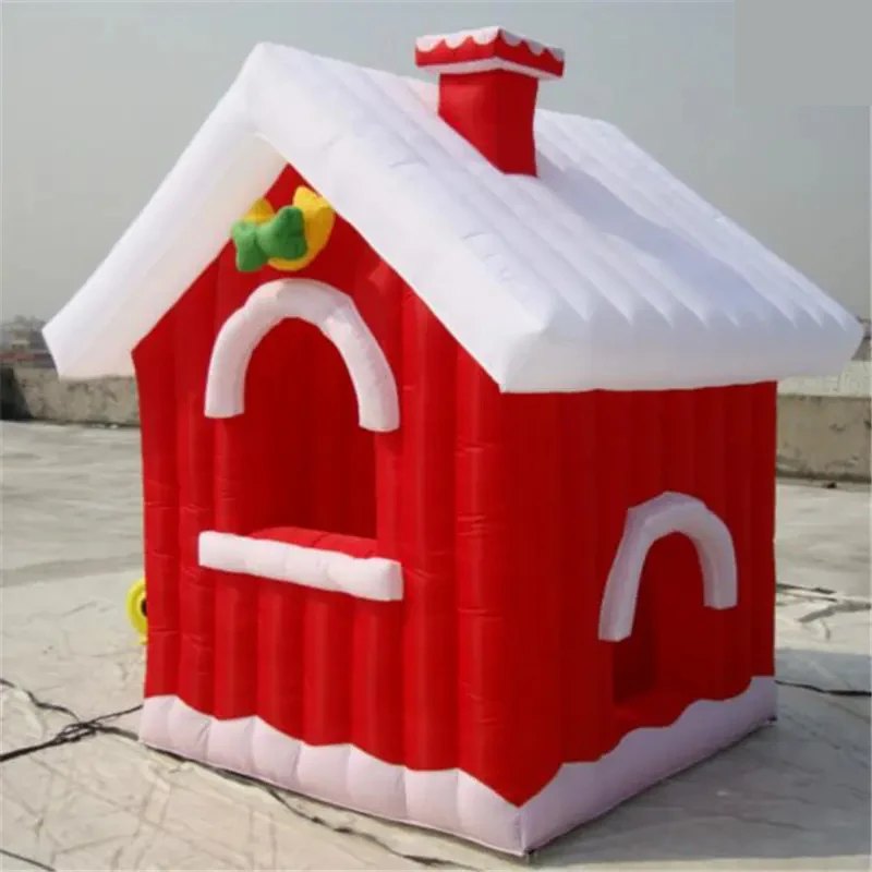 Inflatable-Christmas-House-Festive-bouncy-castle-outdoor-indoor ...