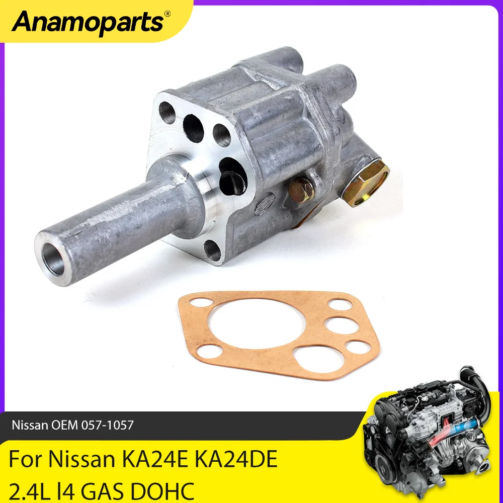 Engine-Parts-Oil-Pump-Fit-2-4-L-T-For-Nissan-240SX-D21-Frontier-XTerra ...