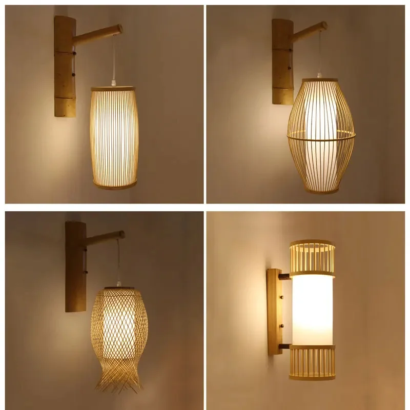 Traditional-Bamboo-Wall-Lights-Retro-Wall-Lamps-for-Bedroom-Corridor ...