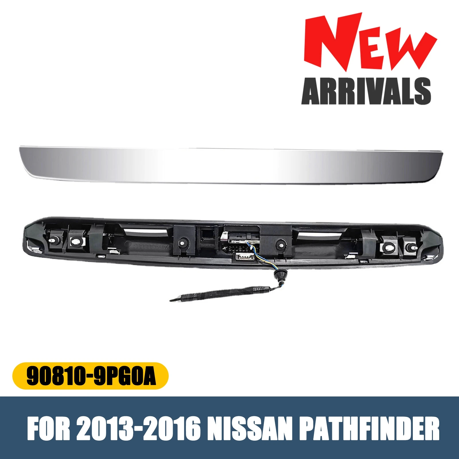Rear Liftgate Chrome Handle 90810-9PG0A For 2013-2016 Nissan Pathfinder ...