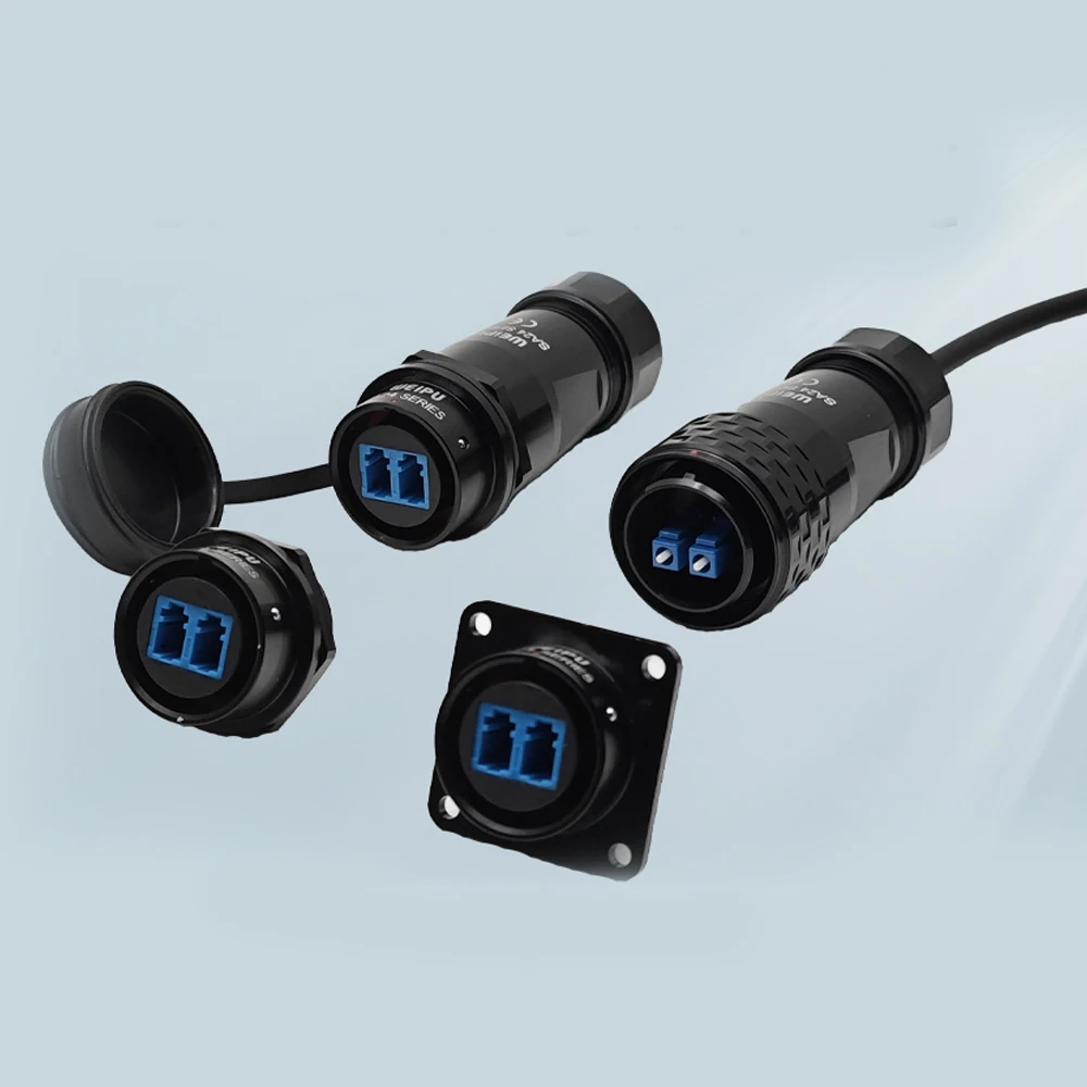 WEIPU-conector-r-pido-de-fibra-ptica-adaptador-de-se-al-M24-acoplador ...