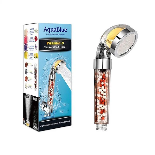 Shower Head With Vitamin C,High Pressure Shower Head Water Saving,SPA ...