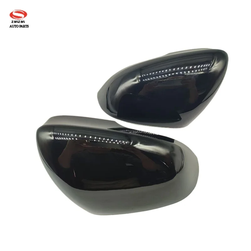 C2Z4412 C2Z4413 Carbon Fiber Exterior Mirror Trim Cover For Jaguar XJ ...