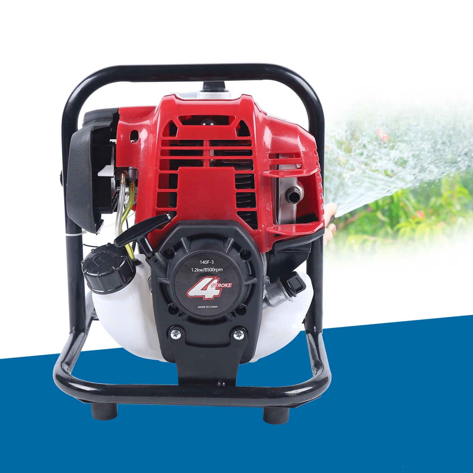 Portable-Gasoline-Engine-Water-pump-4-Stroke-1-Cylinder-Air-cooled-for ...